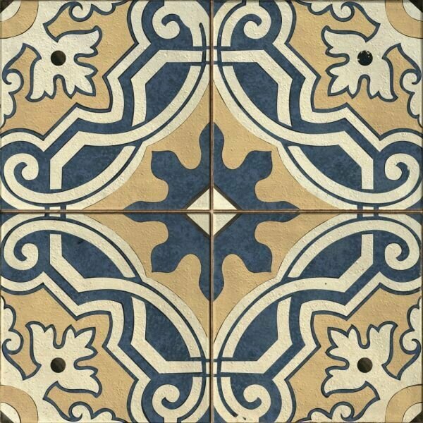 Cersanit Керамогранит Sevilla пэчворк многоцветный рельеф SE4R453 мат 42x42 8 мм арт. 17222 (цена за 1.587 м2)