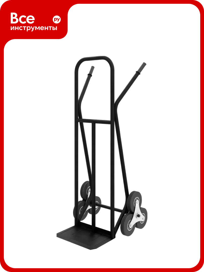 Тележка грузовая 200кг с блоком из 3-х колес 160мм Gigant ТГ-008