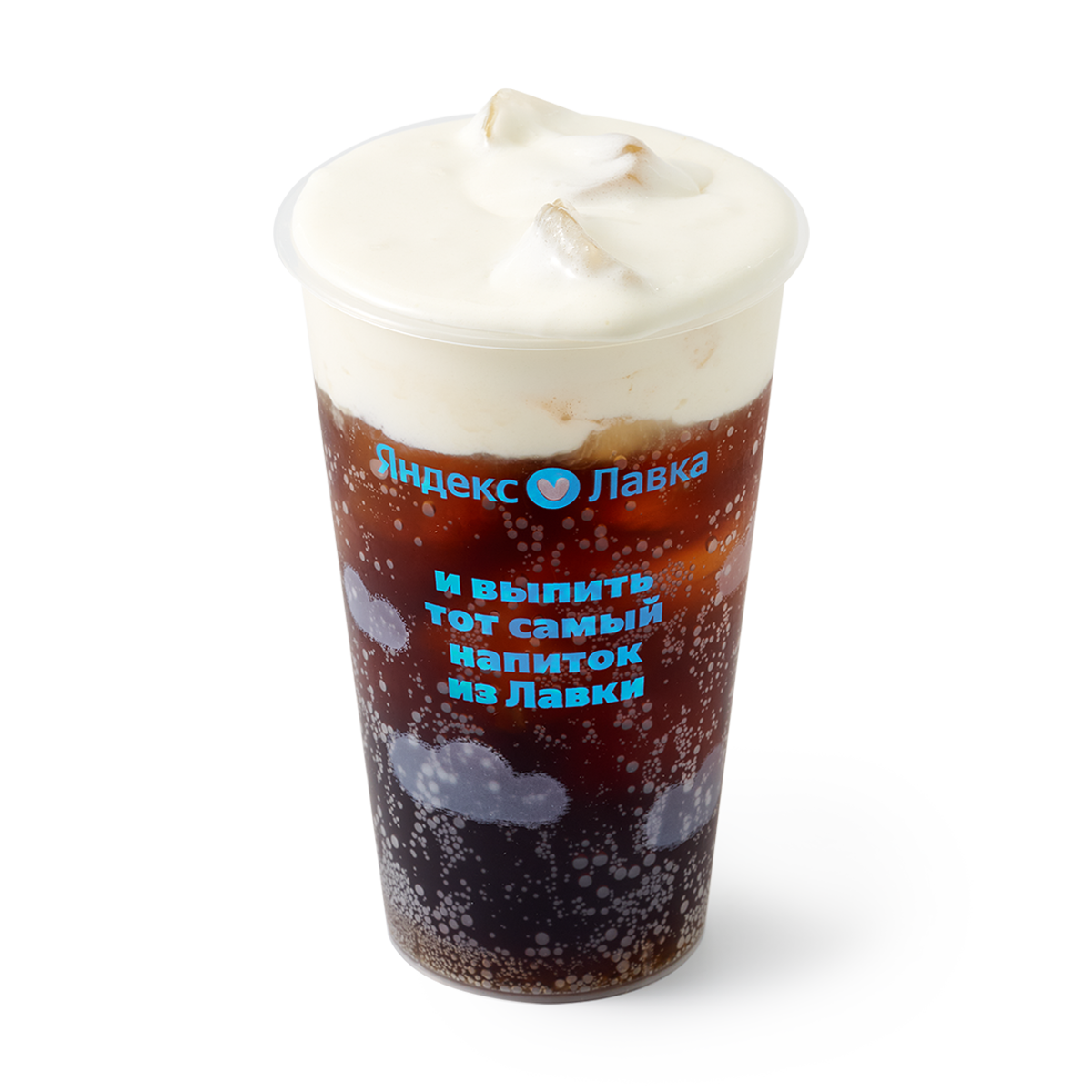 Крем-кола Яндекс Лавка Mates, без сахара, с сырной пенкой, 420 мл