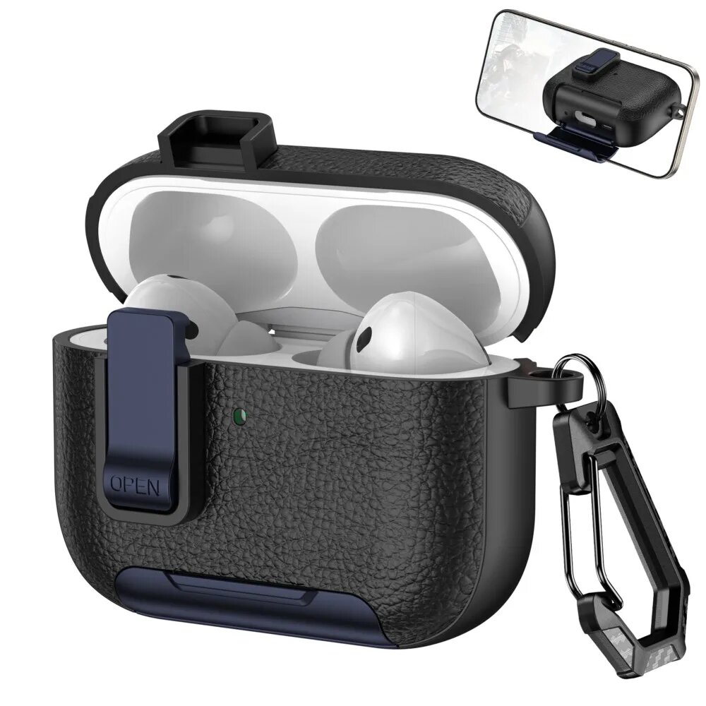 Чехол для AirPods Pro 3 Black navy
