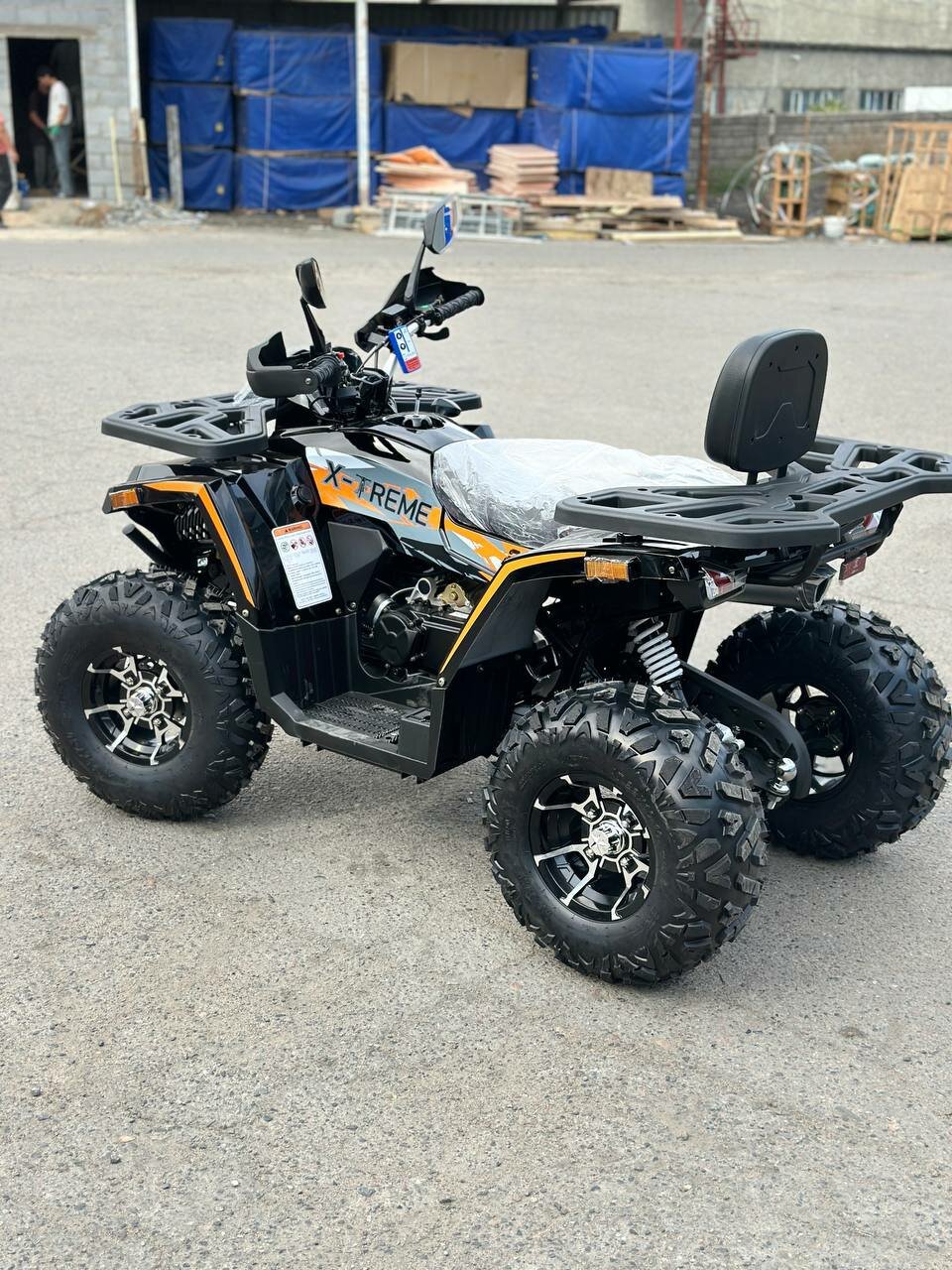 Квадроцикл, с автоматом, 200см³, задний привод, Электра запуск