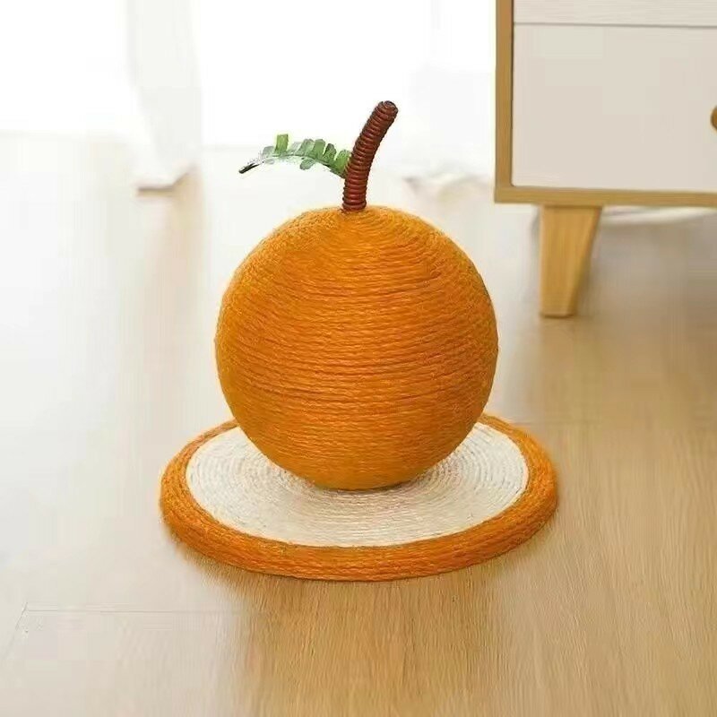 Когтеточка для кошек из сизаля, игрушка для кошек, облегчение скуки, когтеточка для шлифовки когтей, не оставляющая шерсти, вертикальная прочная когтеточка, устойчивая к укусам