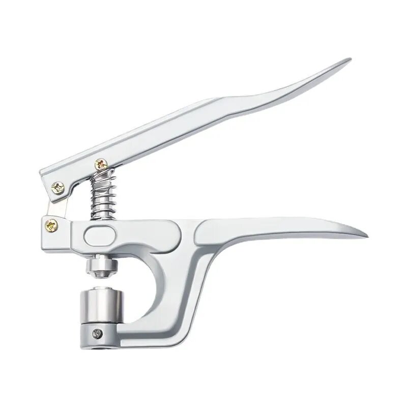 Люверсы с Инструментом для Установки Металлические Белого Цвета