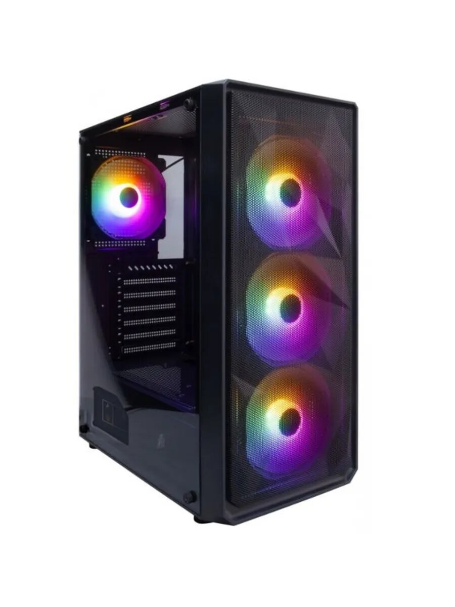 Корпус FIRE DANCING FD3 FD3-BK-4F1 черный