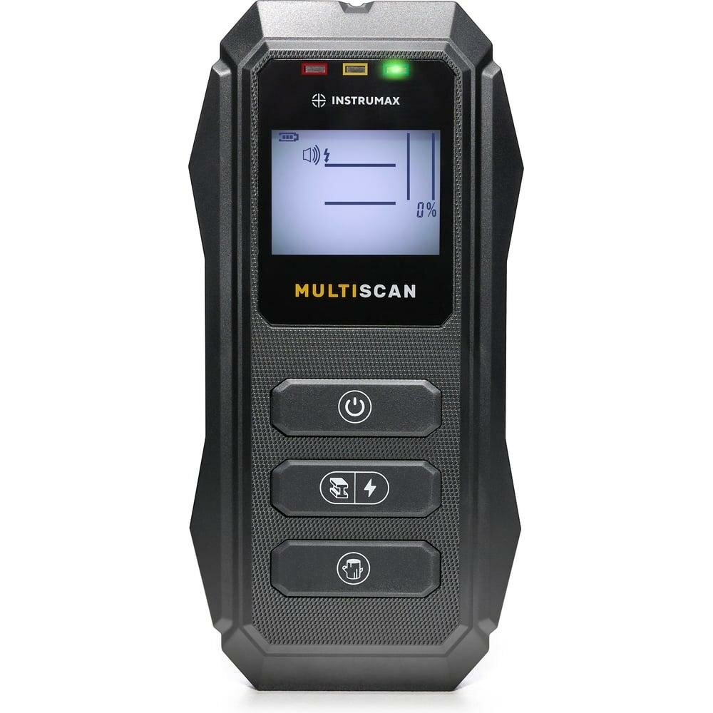 Детектор скрытой проводки INSTRUMAX металла, дерева Multiscan IM0168
