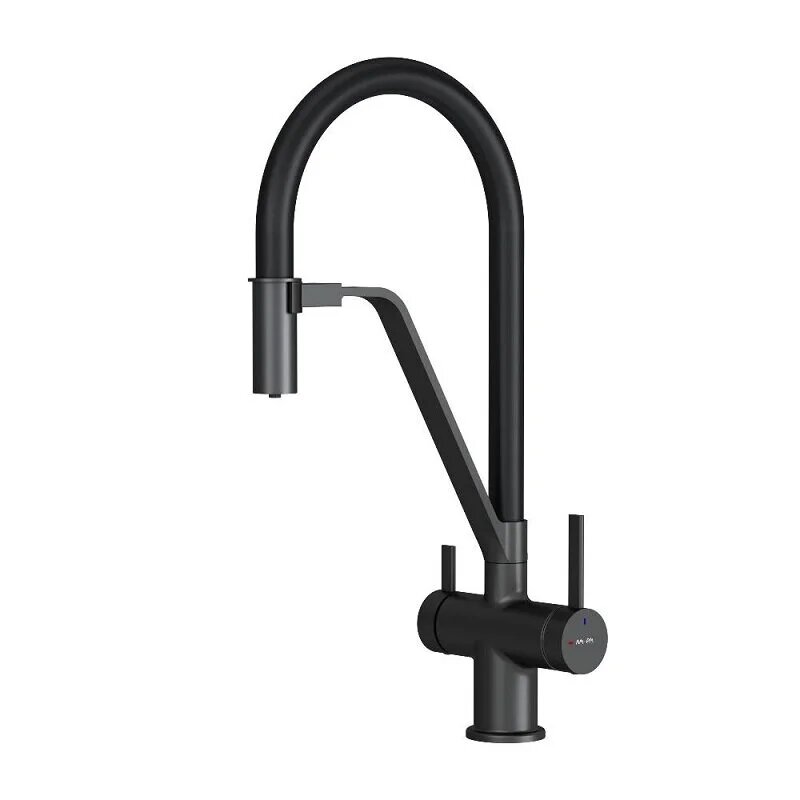 Смеситель для кухни с подключением к фильтру Am.Pm Func F8F07822 черный