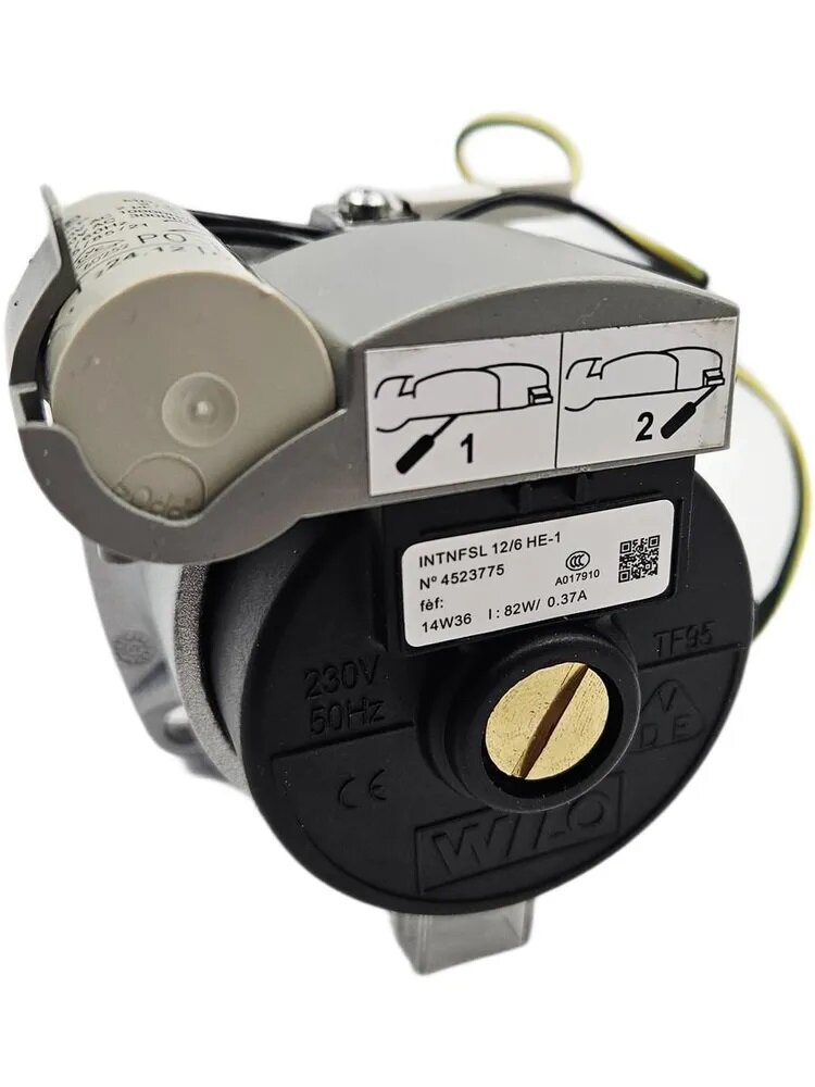 Двигатель насоса (WILO INTNFSL 12/6 HE-1) для FONDITAL Antea/Minorca/Victoria Compact (с 10.2008г.) (арт. 6CIRCOLA19, 6CIRCOLA20, 6CIRCOLA21)