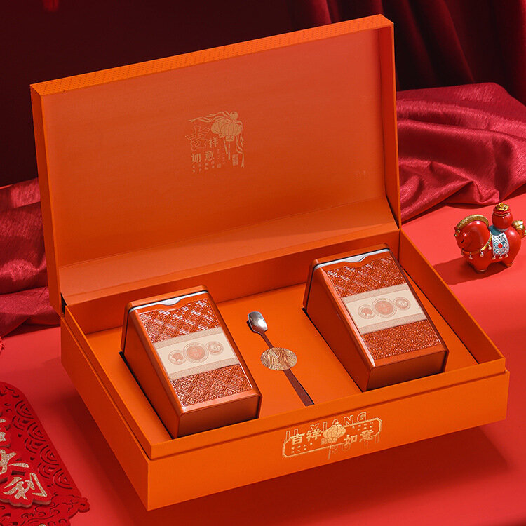 2026 Новая упаковка для чая, пустая подарочная коробка, Дахунпао, древний чай, высококачественная универсальная упаковка для черного чая, пустая коробка