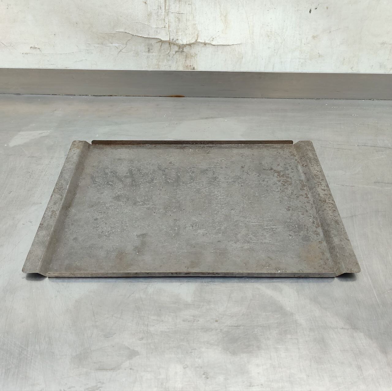 Противень-лист 40х28х1 см, нержавеющая сталь, пекарский, 4 борта 2 шт