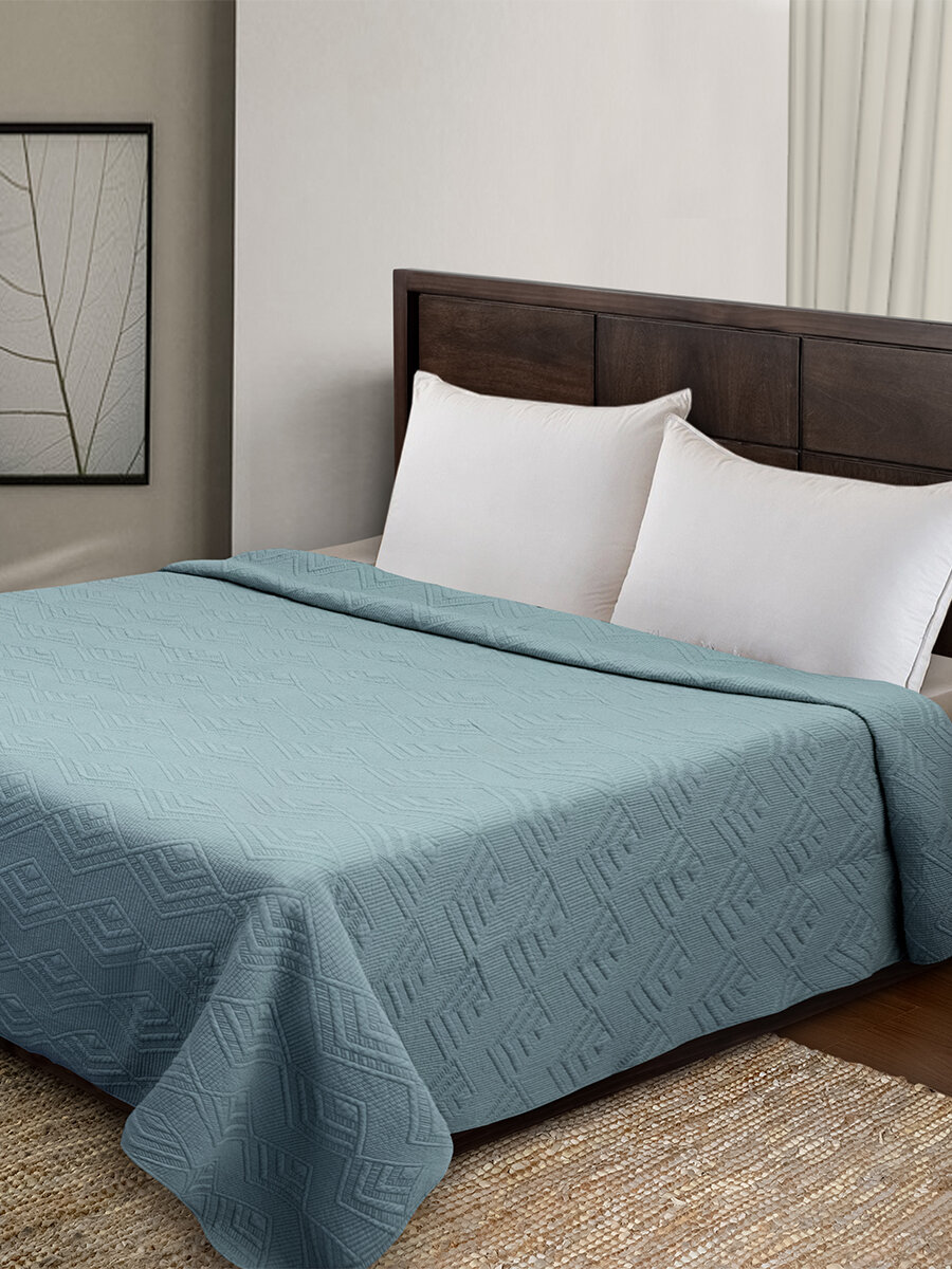 Плед-покрывало Bravo "Кантри", хлопок, 100%, 1,5-спальный, 150x200 см