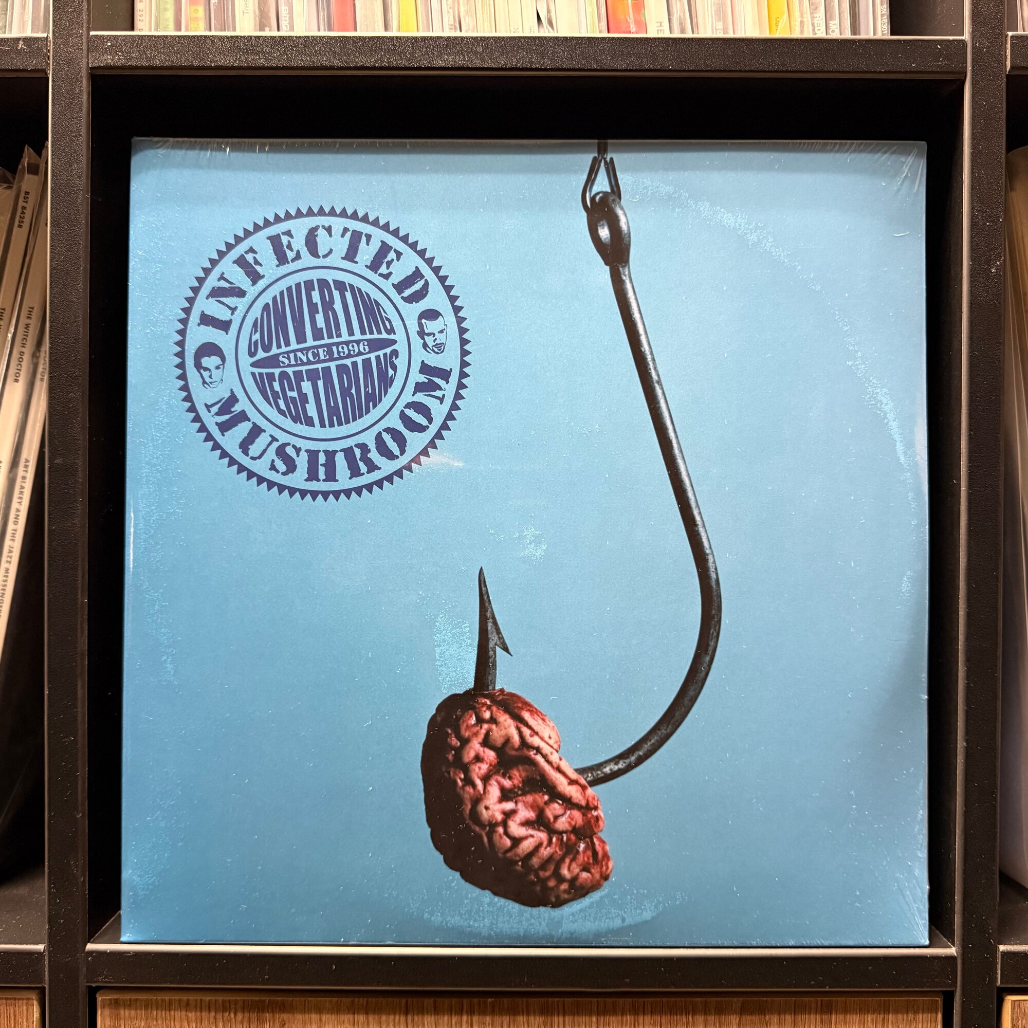Виниловая пластинка Infected Mushroom - Converting Vegetarians (still sealed, limited gatefold translucent dark blue & light blue vinyl 2xLP) LP Винил