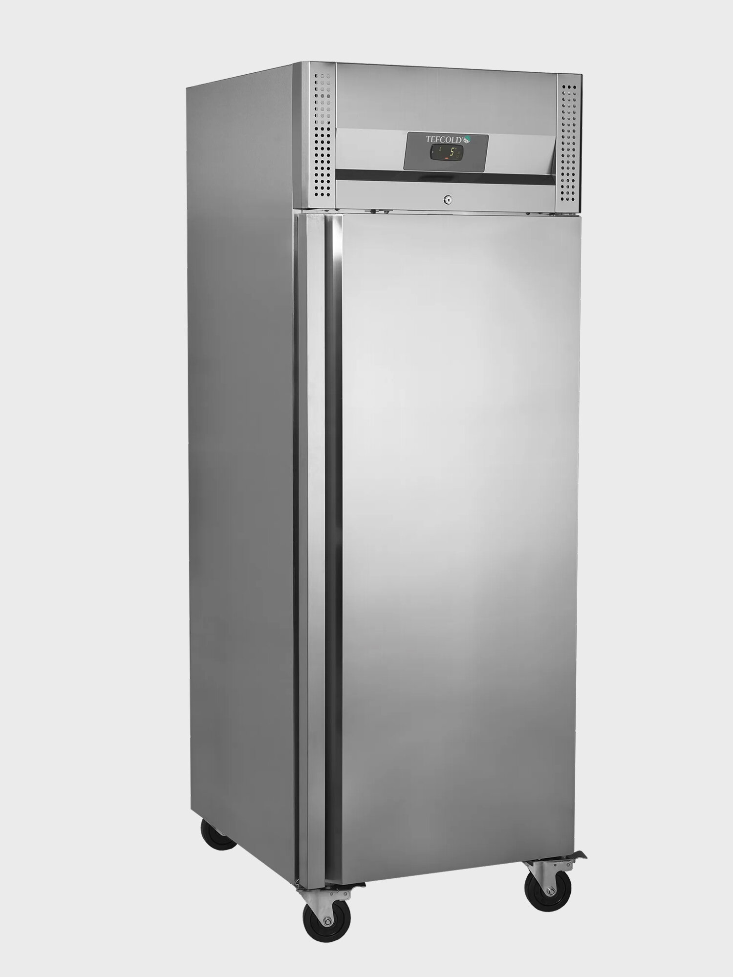 Холодильный шкаф TEFCOLD RK710X1 с глухой дверью, 408 л, холодильник