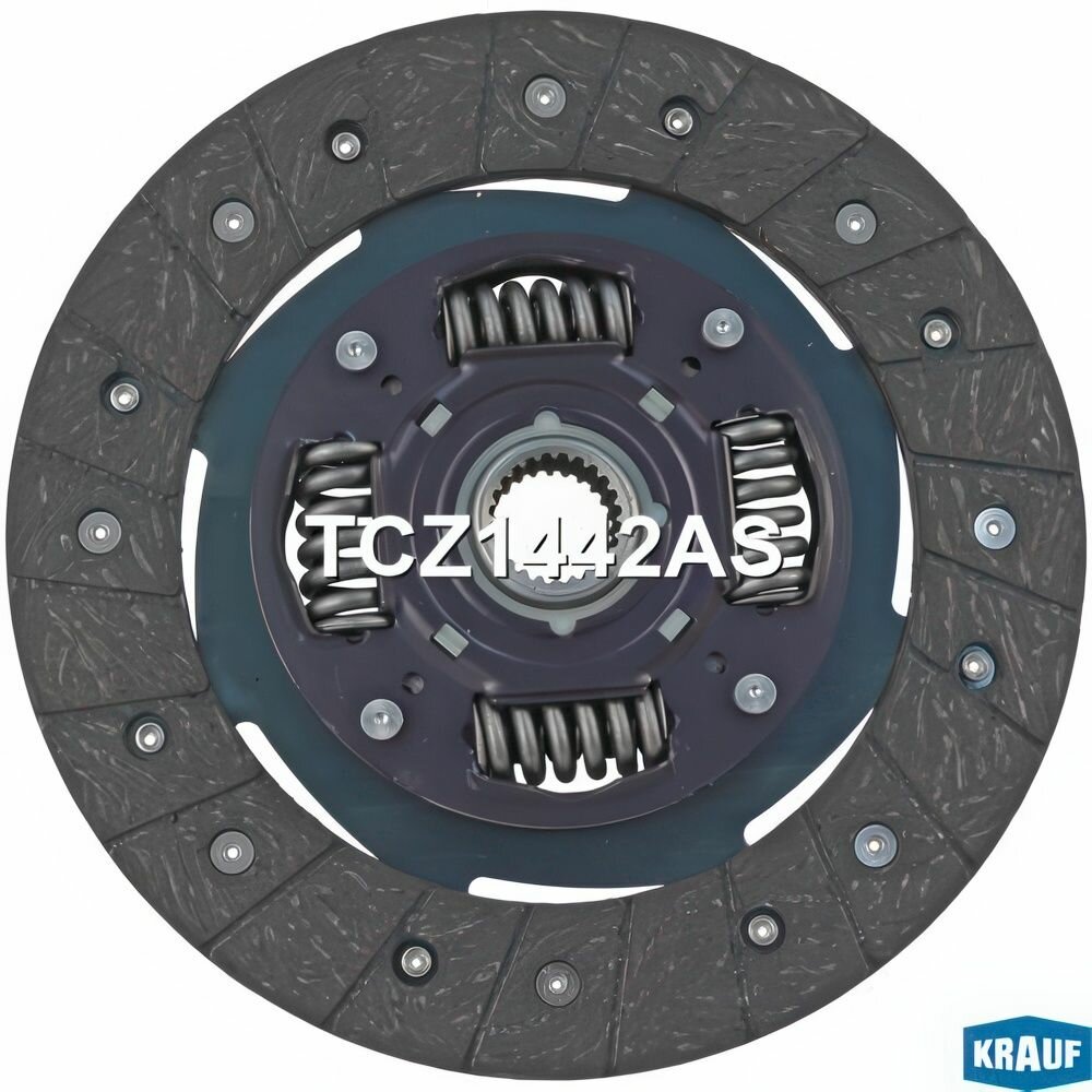 Диск сцепления ведомый, для Хонда Срв, Прелюд 3 EX КАТ арт TCZ1442AS