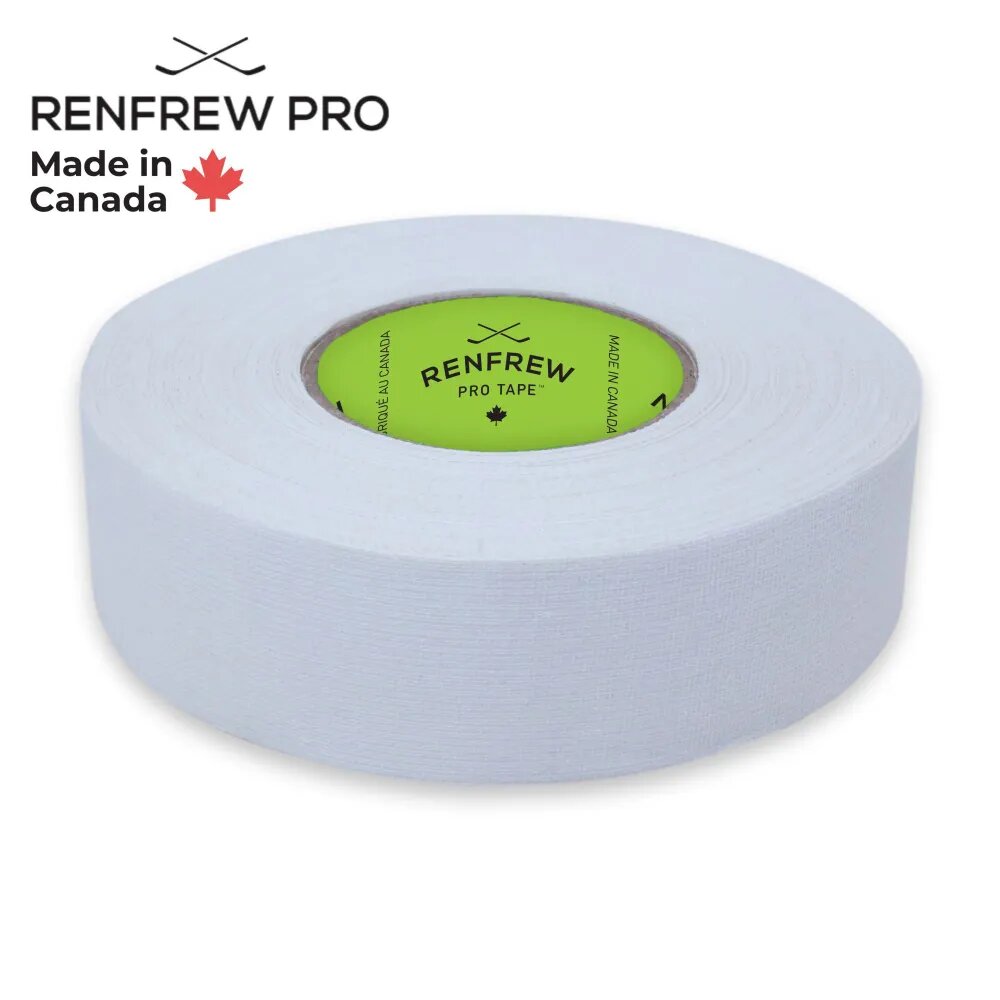 Лента Renfrew Pro, для хоккейной клюшки, белая, 24 мм х 25 м