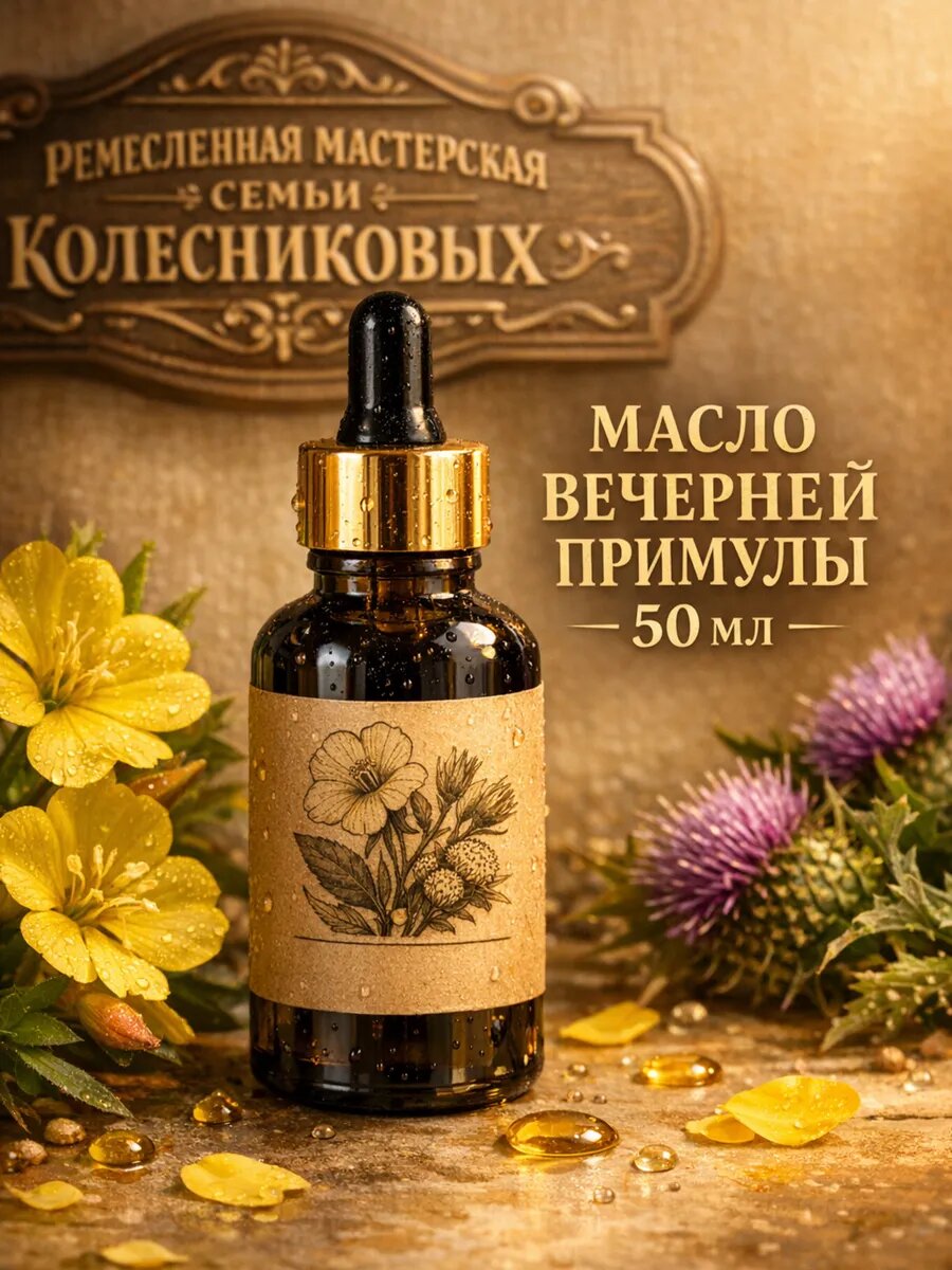 Масло вечерней примулы, 50 мл.