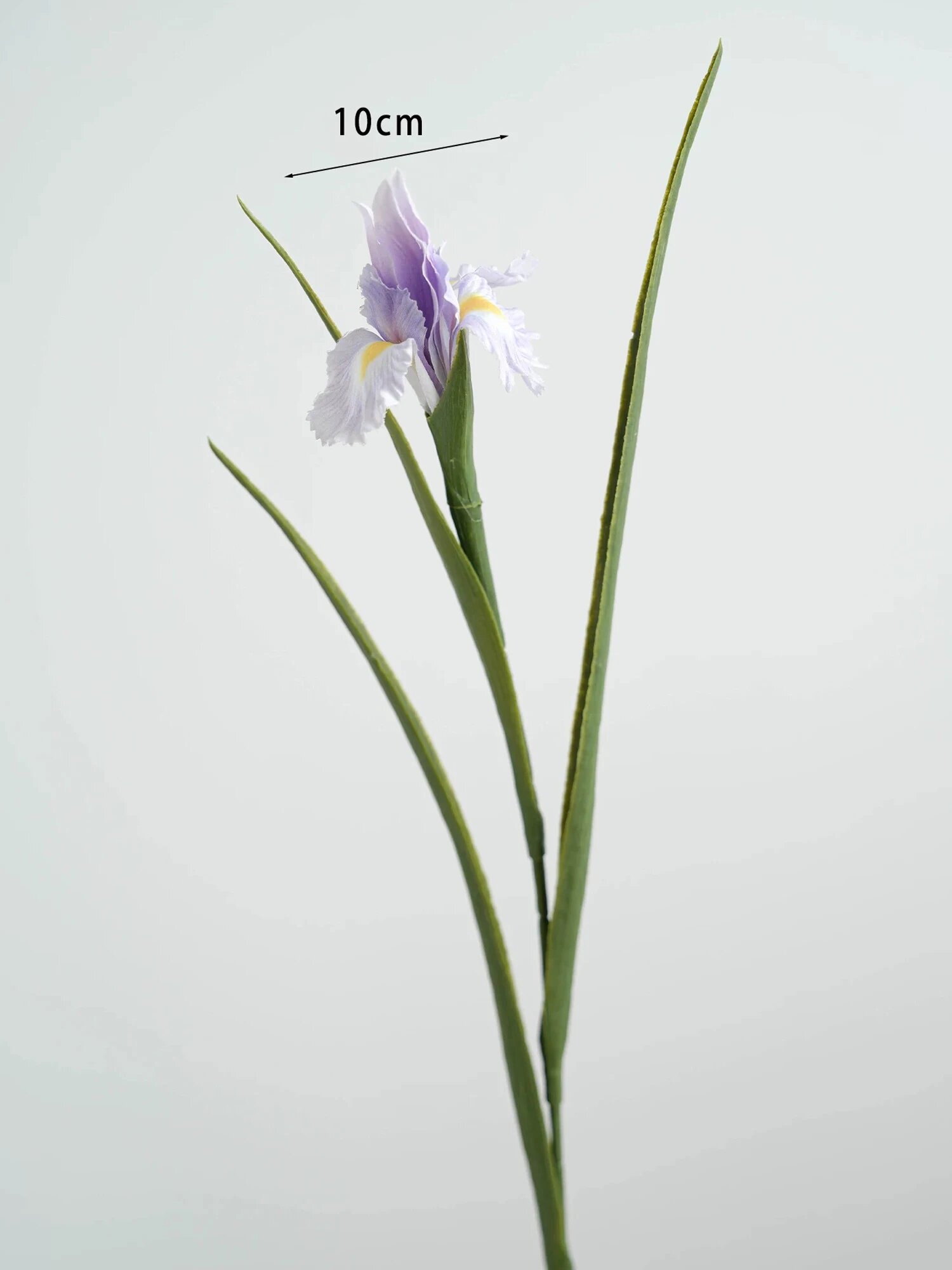 Искусственный цветок ириса Light Purple Iris