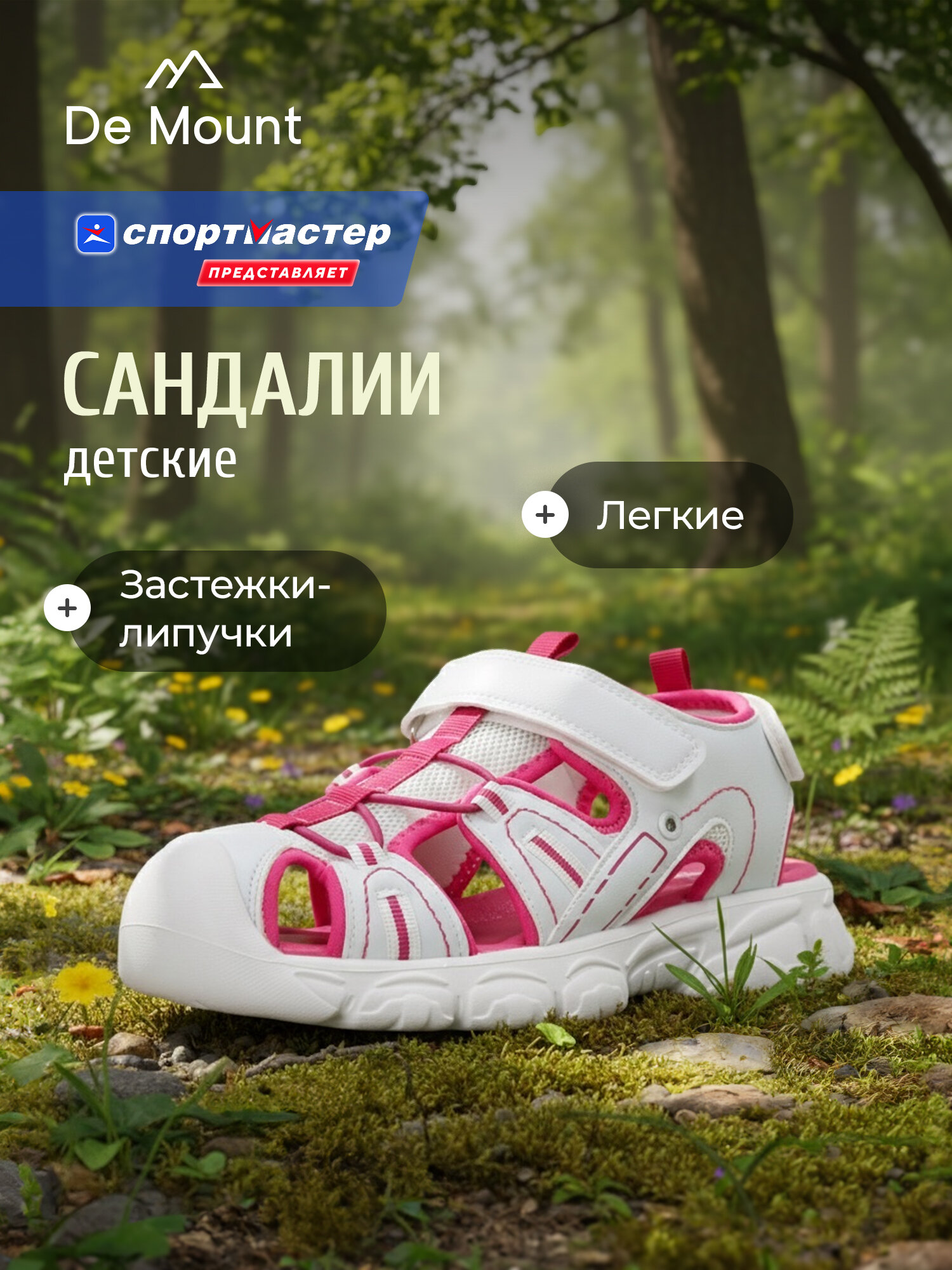 Сандалии De Mount