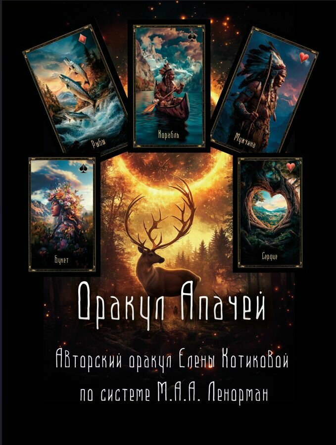 Оракул Апачей. Авторский оракул Елены Котиковой по системе М. А. А. Ленорман.
