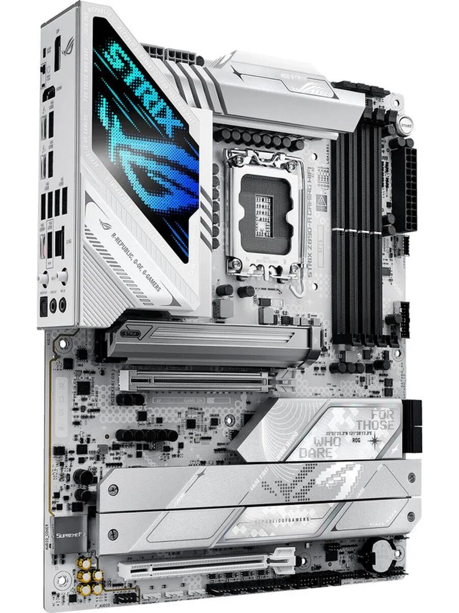 Материнская плата Asus ROG STRIX Z890-A (90MB1I90-M0EAY0) GAMING, WIFI, серый, LGA1851, Z890