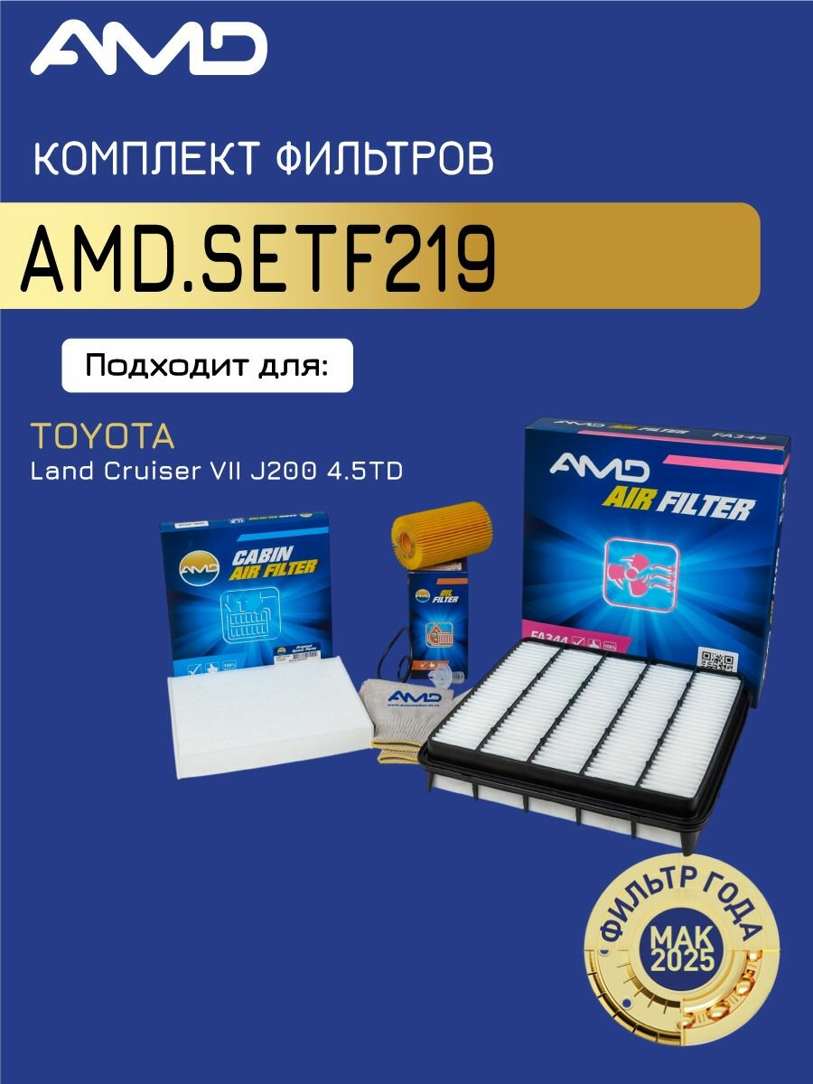 Комплект фильтров для TOYOTA