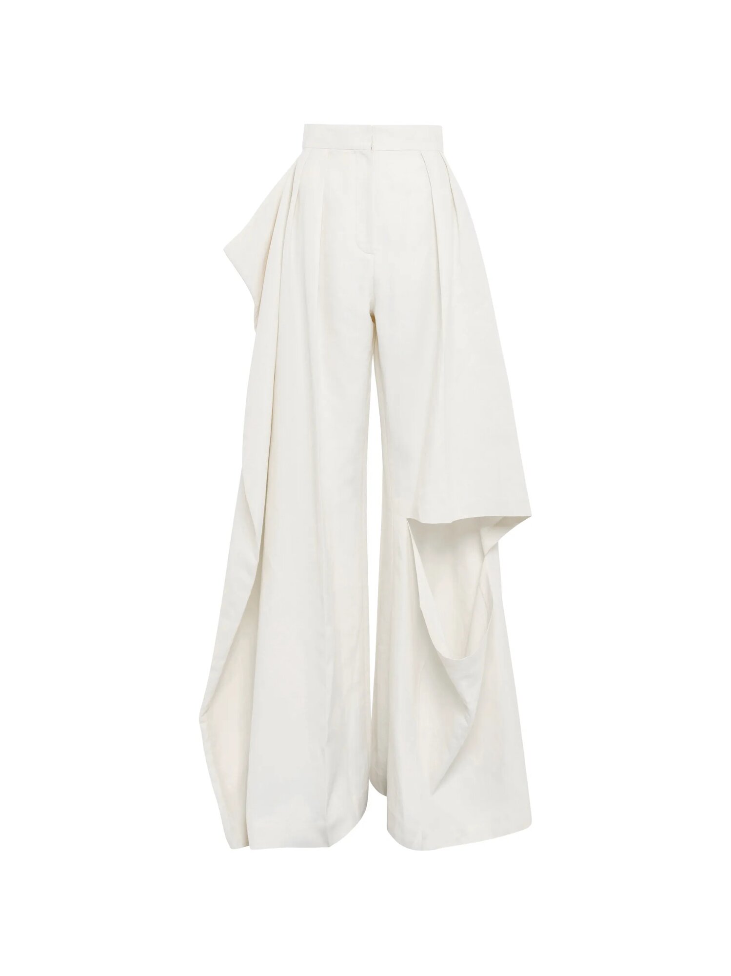Брюки A.W.A.K.E.MODE Slit-knee draped pants