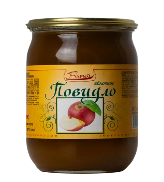Повидло Яблочное Барко, 600 гр