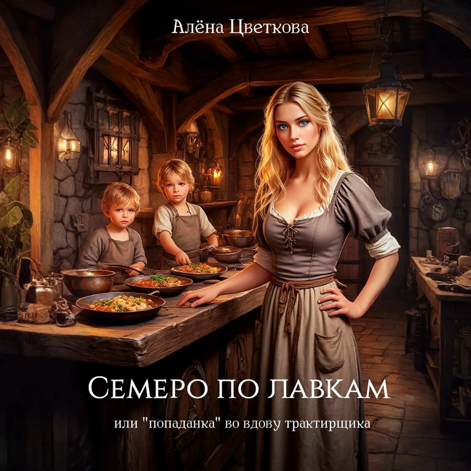 Семеро по лавкам, или «попаданка» во вдову трактирщика [Аудиокнига]