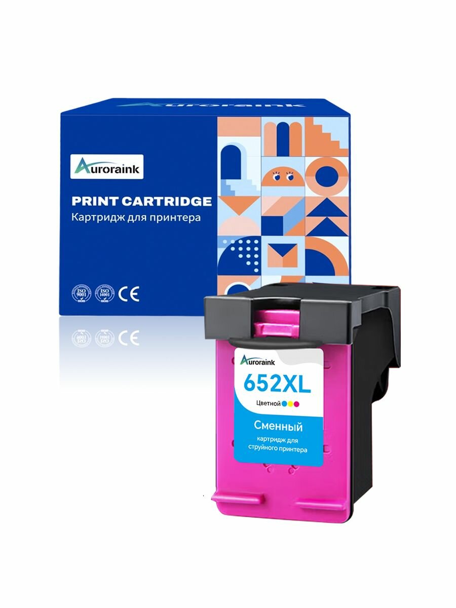 Картридж для принтера HP 652 XL (цветной) для HP DeskJet Ink Advantage 1115 3635 5075
