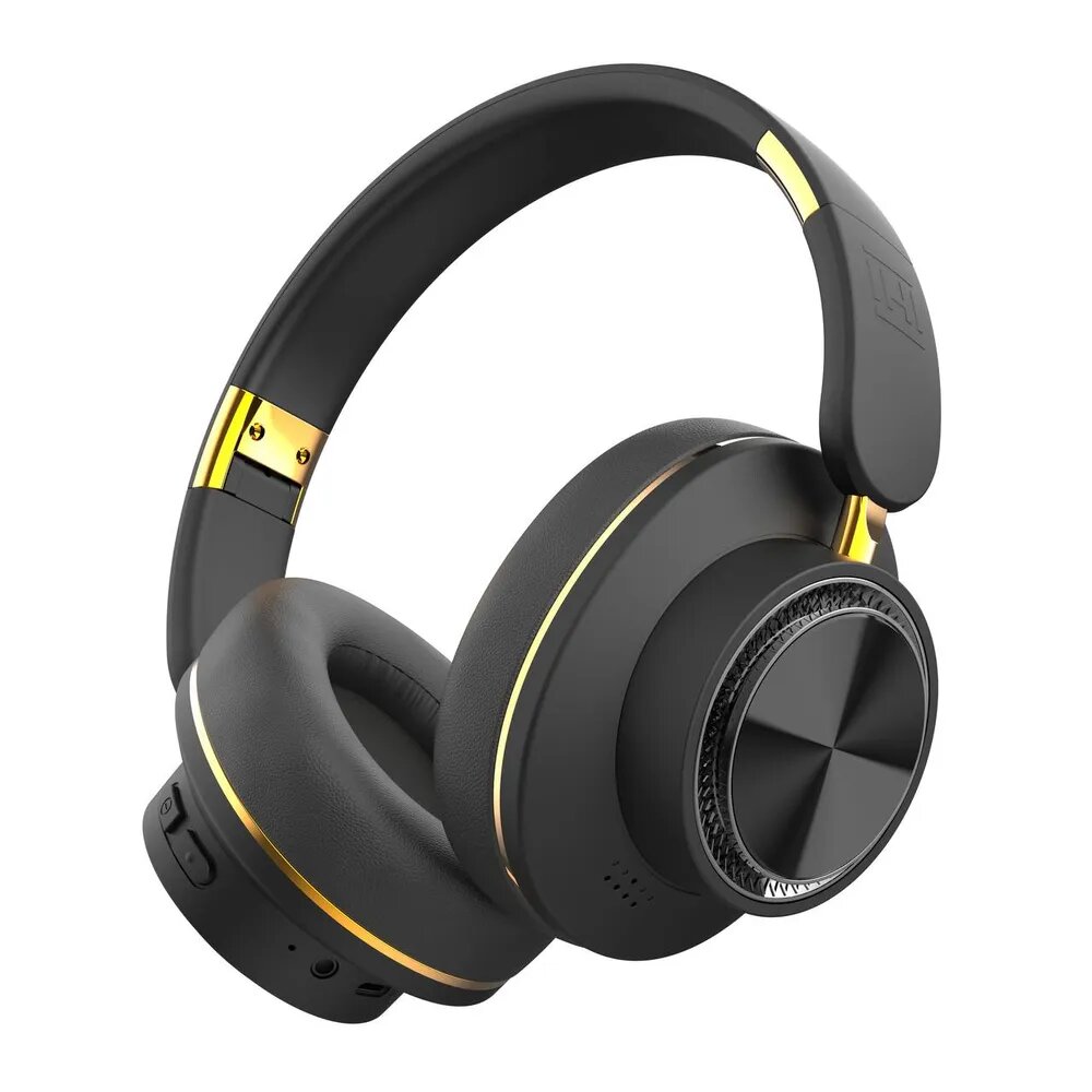 IHI Наушники беспроводные с микрофоном, Bluetooth, USB Type-C, белый, серый