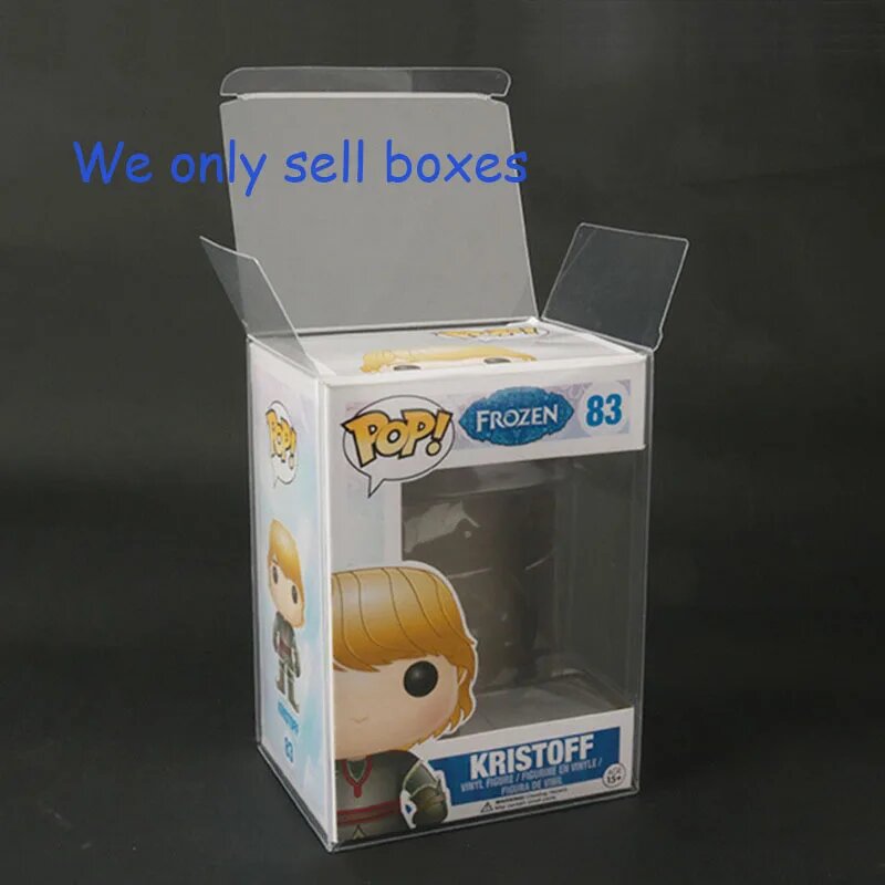 Прозрачный чехол для Funko Pop, Color: commom