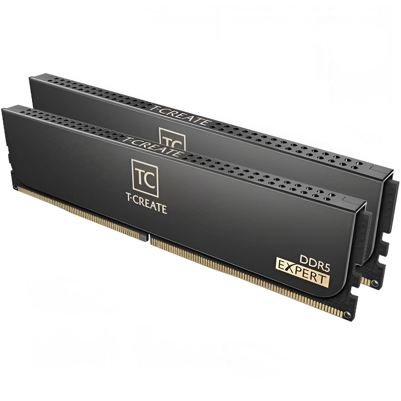 Модуль памяти DIMM DDR5 32Gb, 6400Mhz, 2x16Gb, Team Group T-CREATE Expert Black (CTCED532G6400HC40BDC01)