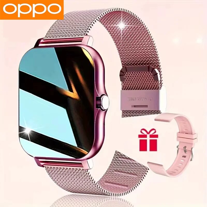 OPPO Smart Watch Розовый, подарок