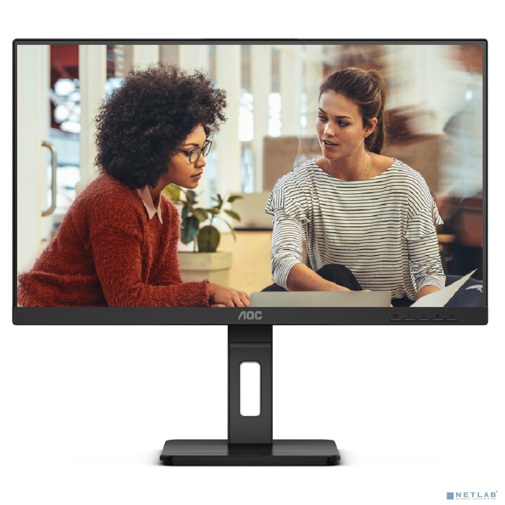 LCD AOC 23.8" 24E3QAF {IPS 1920x1080 100Hz 4ms 300cd D-Sub HDMI DisplayPort 2x2W Pivot}
