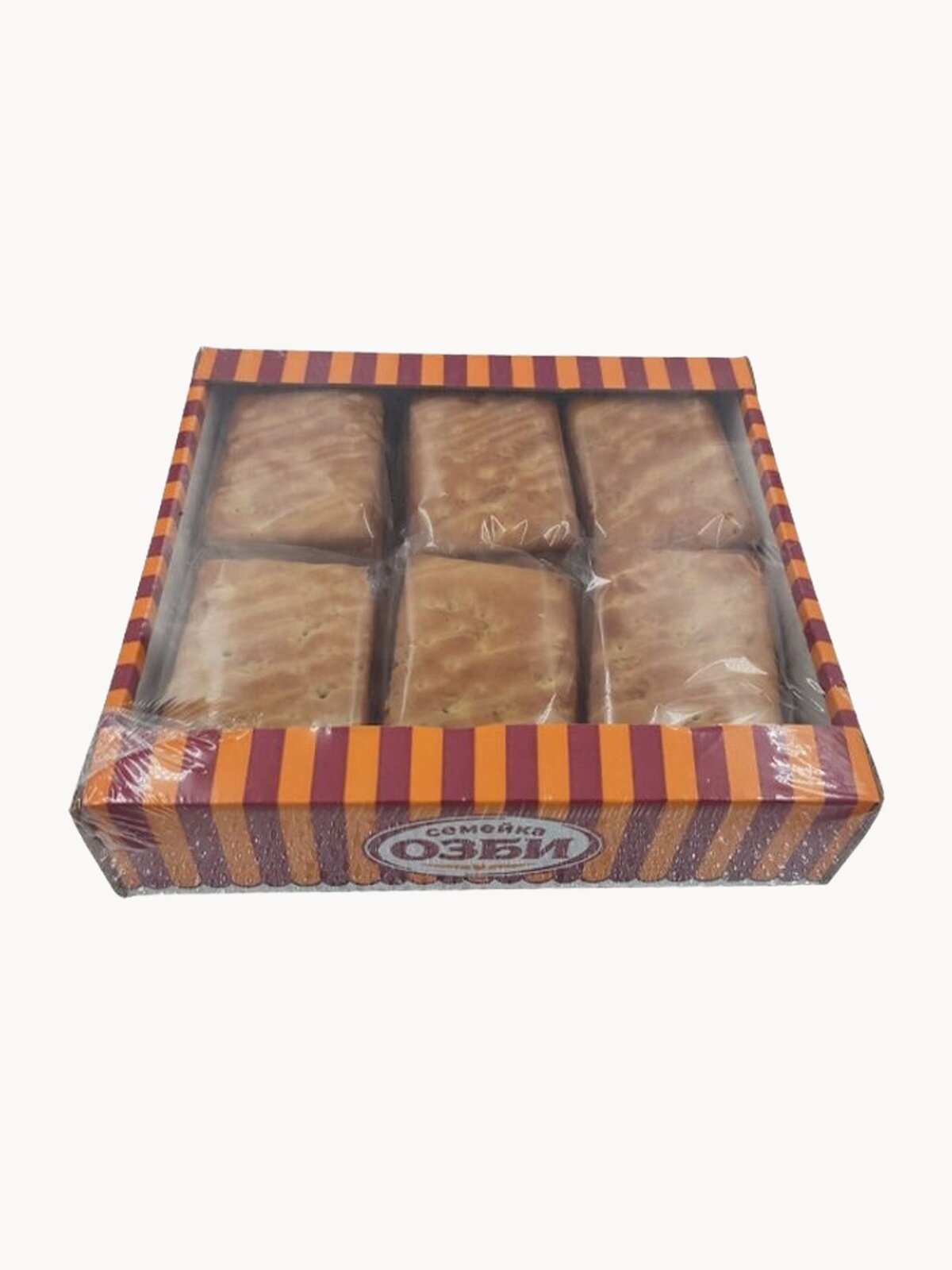 Печенье с изюмом, яблоком и корицей "Семейка озби", 360г