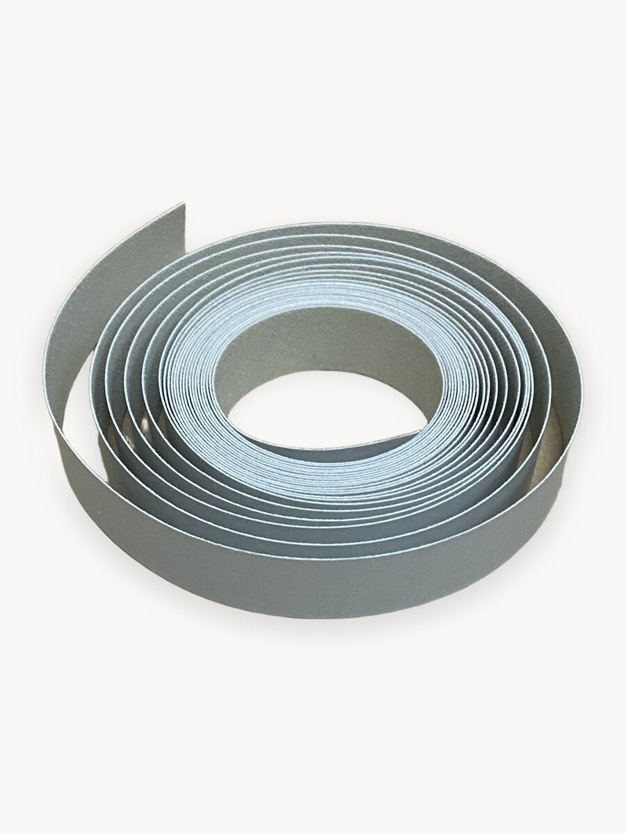 Кромка мебельная клеевая 16/19мм (уп5м) Серый Светлый меламиновая, под утюг