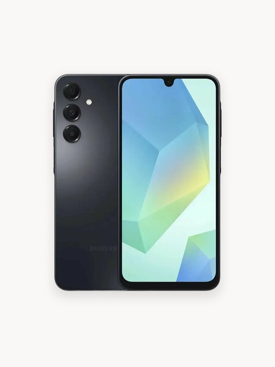 Смартфон Samsung Galaxy A16 4G 4/128ГБ, NFC, Dual nano SIM, черный