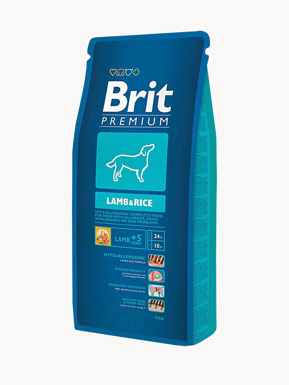 Сухой корм Brit Premium Dog Sensitive сухой корм для собак с чувствительным пищеварением Ягненок, 8 кг.