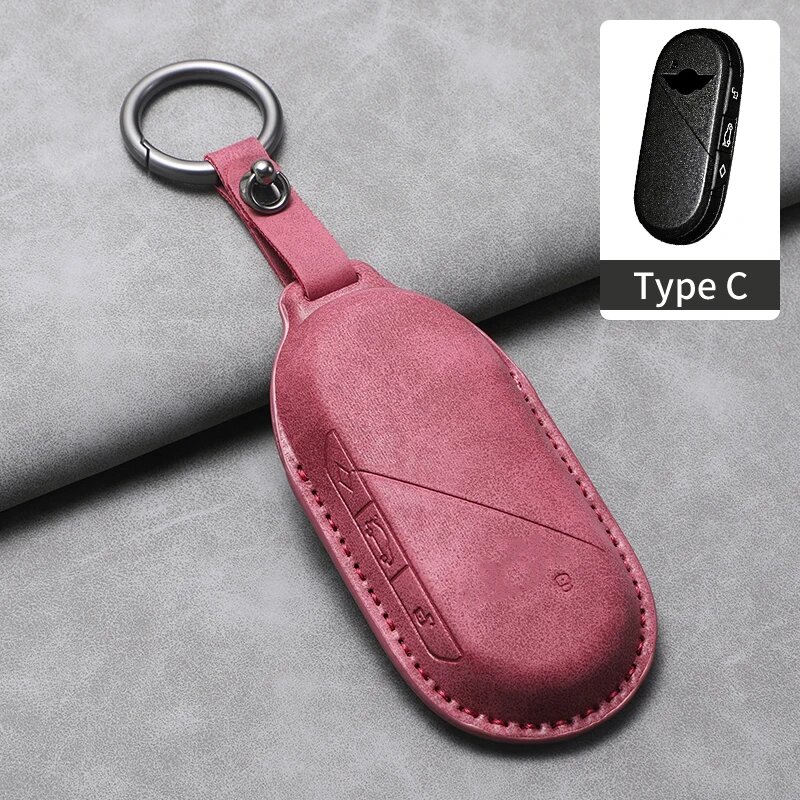 Чехол для ключей автомобиля BMW Mini Cooper S JCW F65 F66 F67 E/SE J01 Aceman J05 key Case keychain