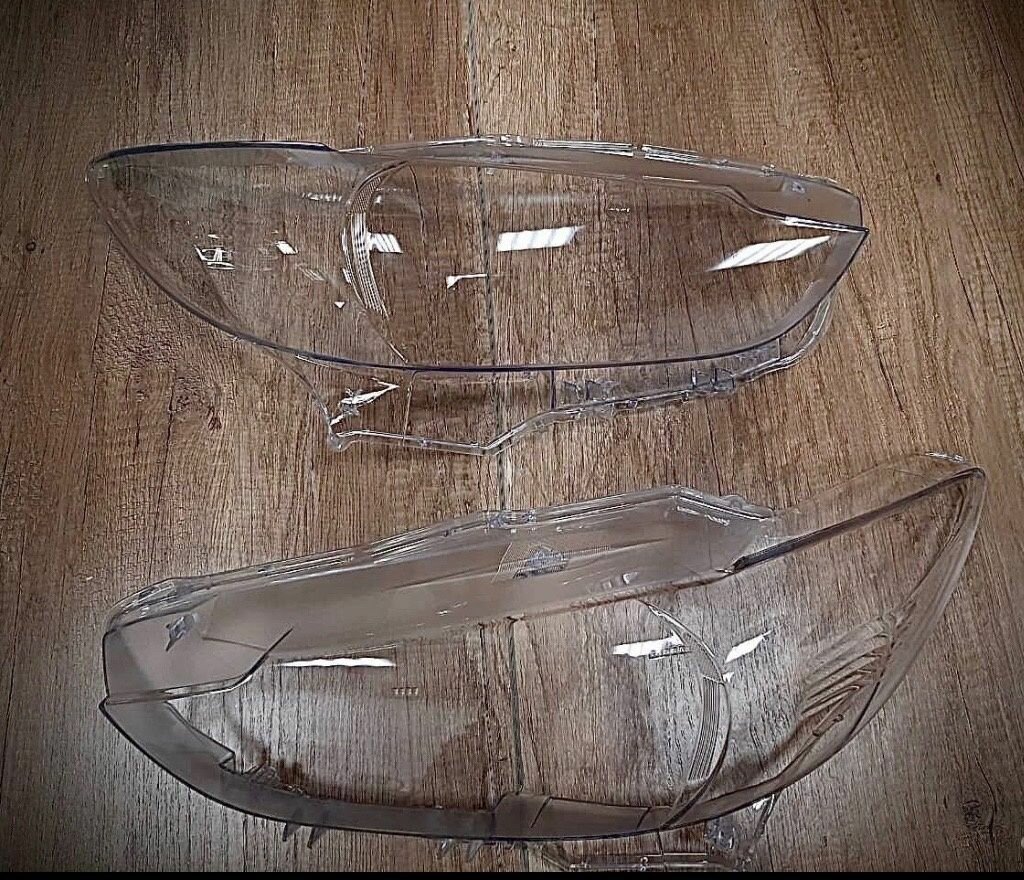 Стекло фары для Mazda 6 GJ Рестайлинг 2015-2018 г. в. (комплект) Стекло фары на мазда 6