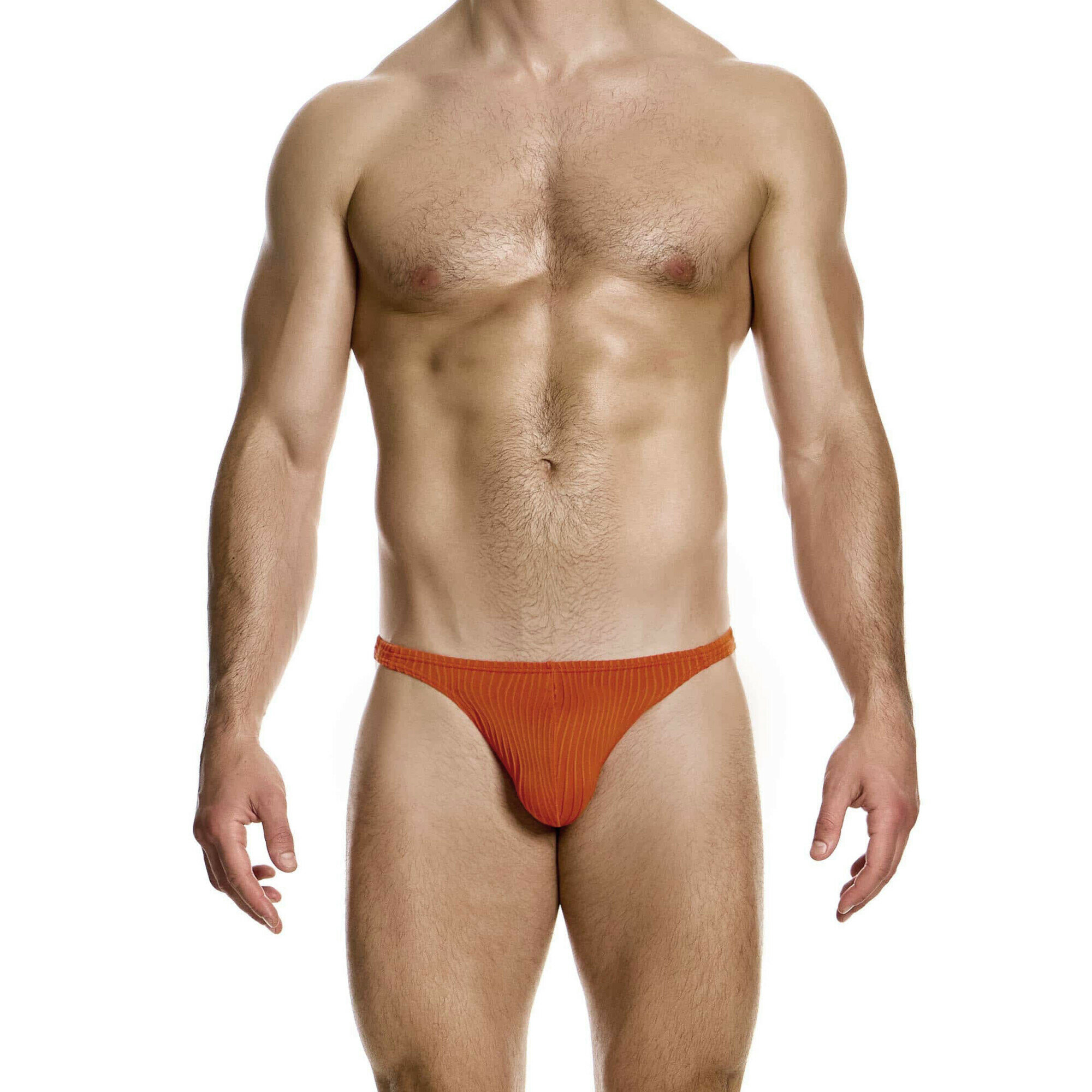 Трусы-стринги "Curved Thong - Orange" / Modus Vivendi / Оранжевый / Размер M
