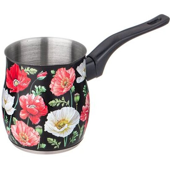 Турка Agness "Маки" 680 мл (916-415)