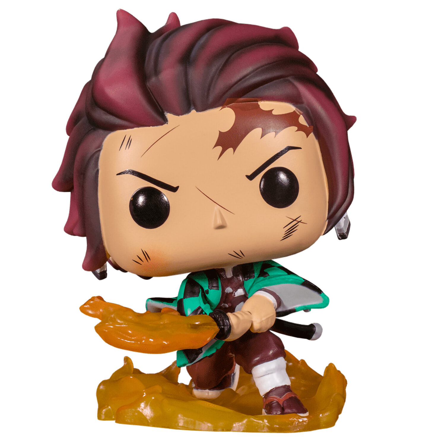 Фигурка Funko POP Demon Slayer - Tanjiro Kamado Hinokami Kagura Dance (Exc) (52265)