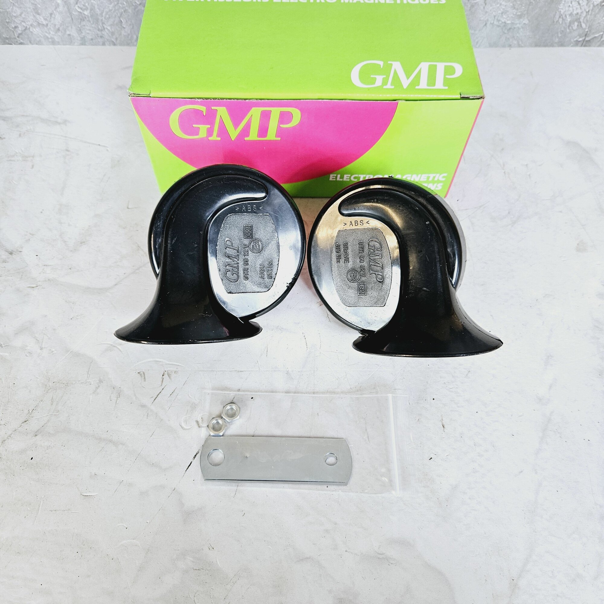 Звуковой сигнал клаксон гудок Ренивал для ГАЗель, Волга (высокий тон)