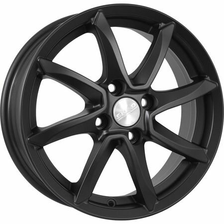 Колесный литой диск СКАД Осака R15x6 4x100 ET48 CB54.1 Black_barhat