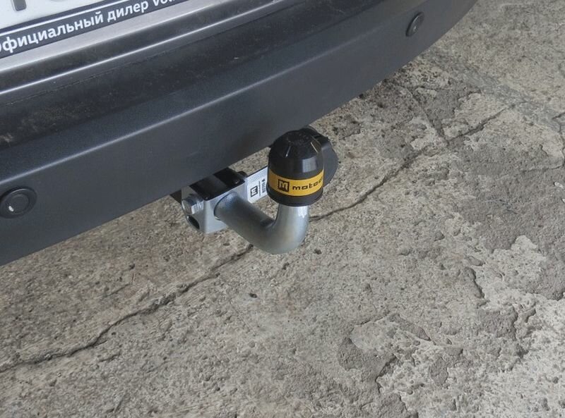 Фаркоп с эл-кой Smart для Volkswagen Tiguan, Skoda Kodiaq, Yeti, Audi Q3 (оцинкованный шар)(паспорт и сертификат в комплекте) 92711-A. Motodor