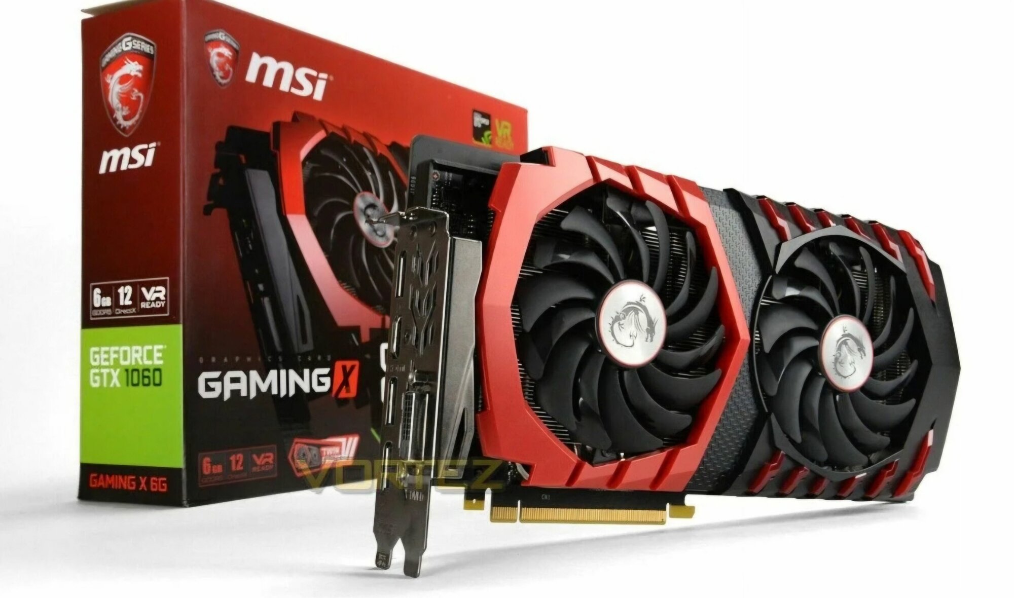 Видеокарта GTX 1060 6gb Msi GAMING X