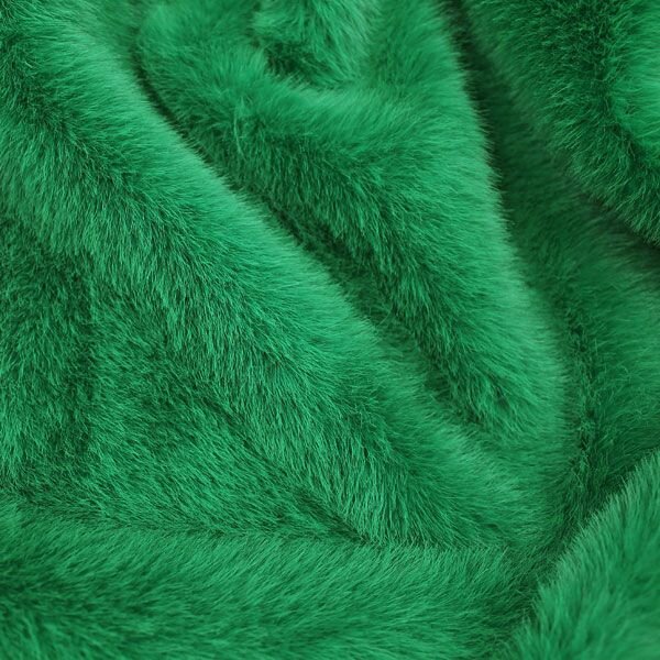 Искусственный мех, полиэстер, 7м х 1,4м, плотность 170г/м², зеленый