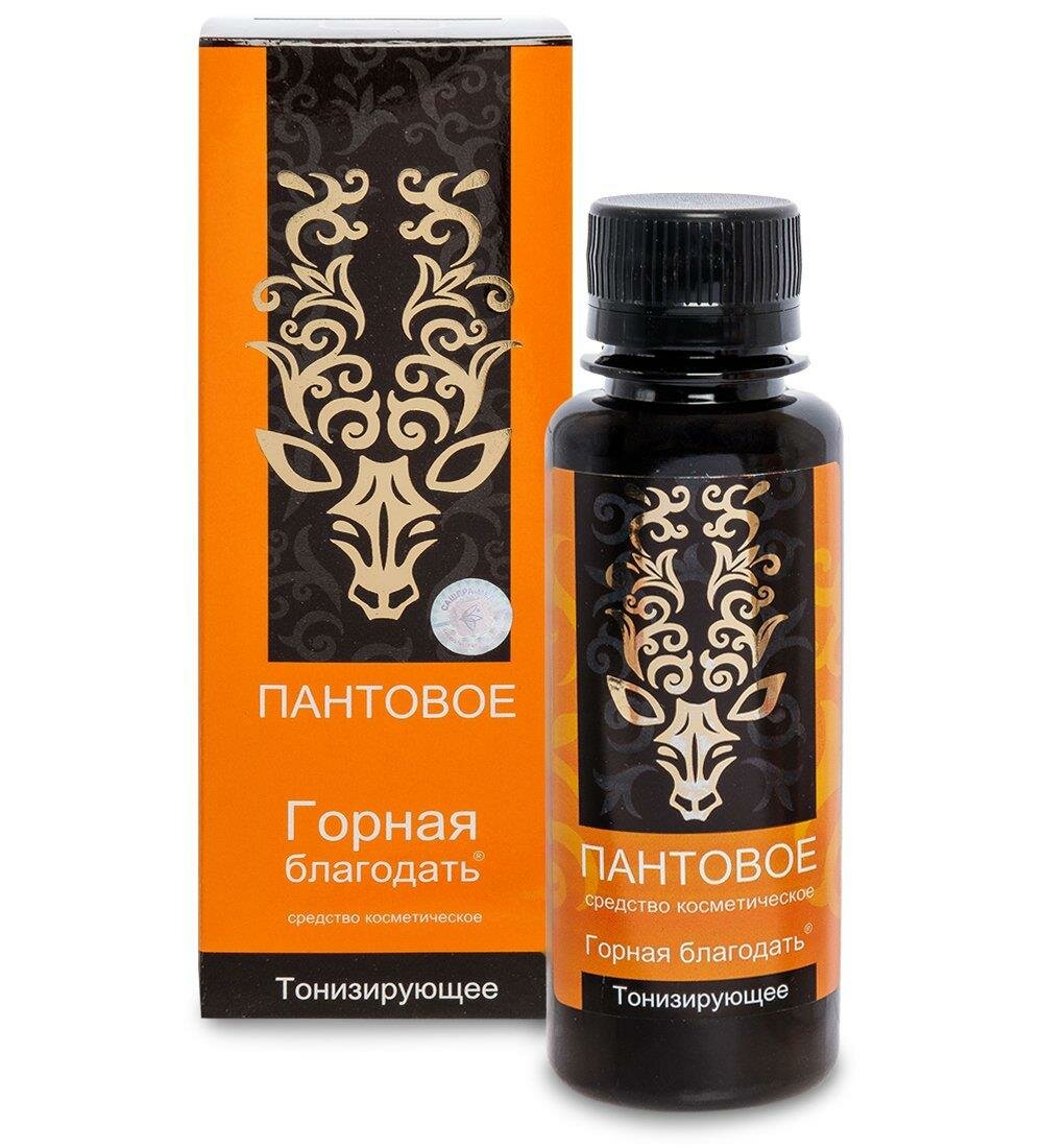 Горная благодать Средство косметическое пантовое, тонизирующее, 100 мл A2134462 Сашера-Мед