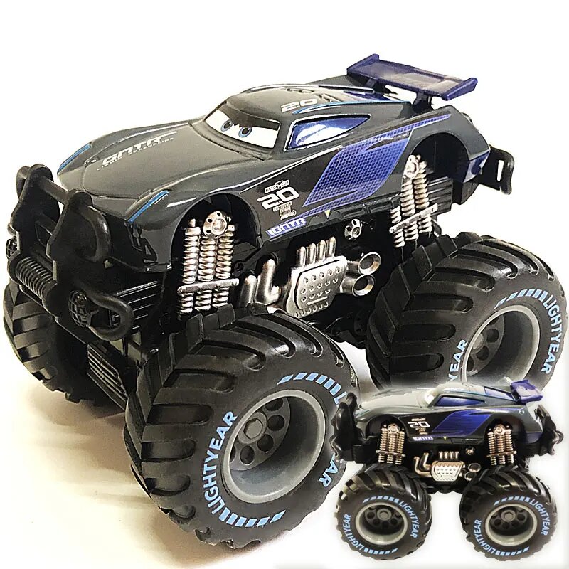 Игрушечные автомобили TOMICA Pixar Cars 3 Черный, Big wheel 3
