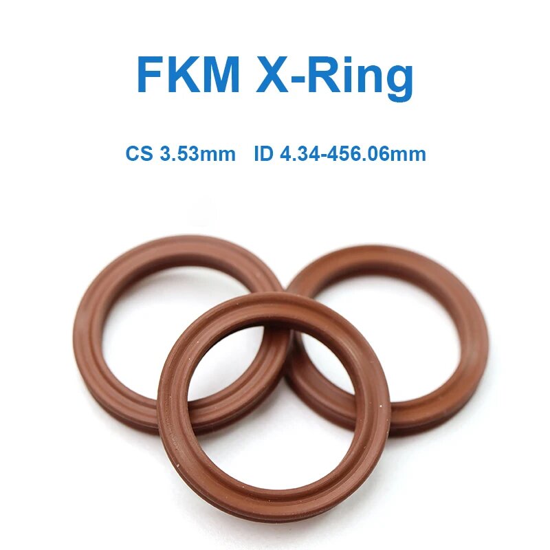 Фторрезиновые уплотнительные шайбы FKM коричневые для гидравлических цилиндров